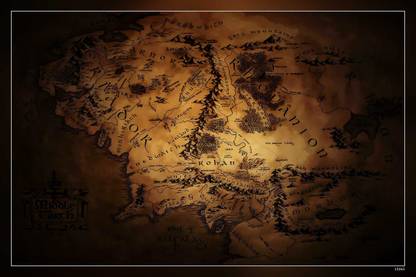 The Lord Of The Rings Fantasy Art Maps Artwork Middleearth Middle Earth ...