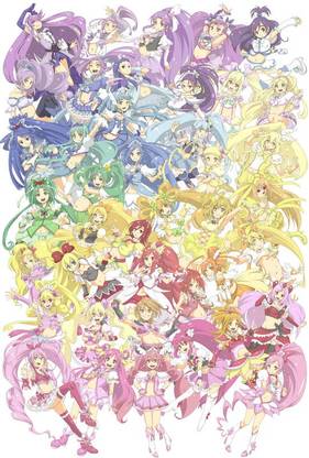 Precure Pretty Cure Anime Series hd Matte Finish Poster Print Paper ...