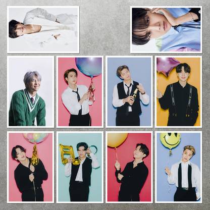 BTS All Members Photocard Collection ( Set of 62+1 Freebie) Paper Print ...