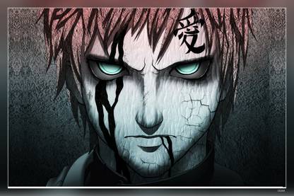 Anime Gaara Naruto Shippuuden Matte Finish Poster Paper Print ...