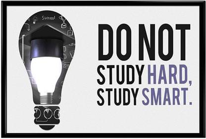 Poster Do Not Study Hard Study Smart sl-9653 (Large Poster, 36x24 Inch ...