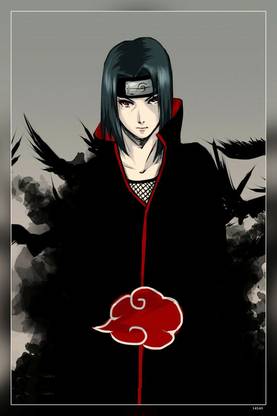 Uchiha Itachi Matte Finish Poster Paper Print - Animation & Cartoons ...