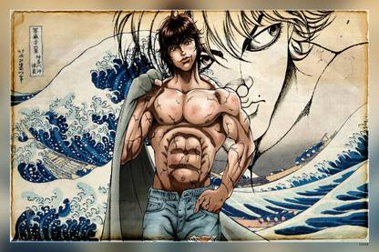 Baki The Grappler Anime Series Matte Finish Poster P-12590 Paper Print ...