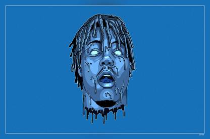 Juice Wrld Rapper Singer Matte Finish Poster Paper Print - Animation ...