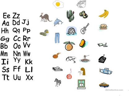 Abcd alphabet chart Poster Multicolor Photo Paper Print Poster ...