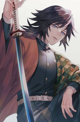 Kimetsu No Yaiba Ufotable Tomioka Giyuu Niza Matte Finish Poster Paper ...