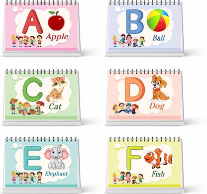 English Alphabet Book for Kids Learning ( Desktop Book) Paper Print ...