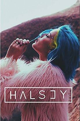 Halsey Poster - Promo 12 X 18 inch poster Paper Print - Decorative ...