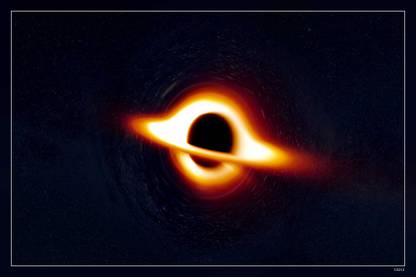 Space Black Holes Supermassive Black Hole Interstellar Movie Space Art ...