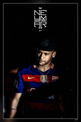 Neymar Jr Barcelona Best Player Sport Matte Finish Poster Paper Print ...