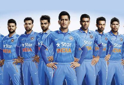 Poster Indian Cricket Team Dhoni Virat And Others sl-9821 (Large Poster ...