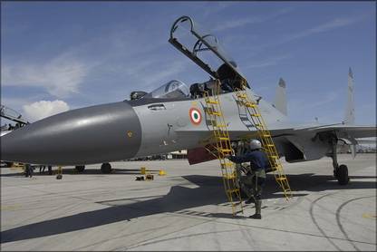 Wall Art Poster - Indian Airforce - Sukhoi Su-30MKI - Glossy Photo ...