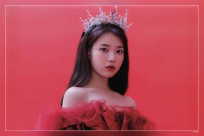 Iu South Korean Singer Actor Matte Finish Poster Paper Print ...