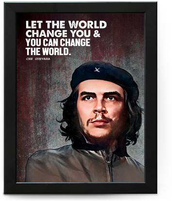 Che Guevara (Revolutionary) Inspirational and Motivational Quote Poster ...