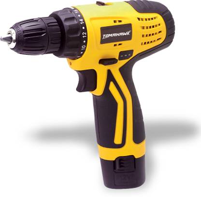 Tomahawk T7384 12V Drill Machine Set Heavy Duty Copper Armature 1350rpm ...