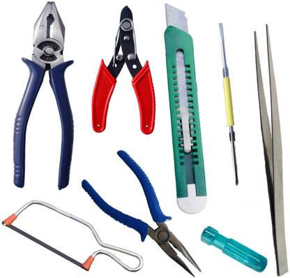 Jiya S511TOOLS -PILER I NOSE PILER I 2 CUTTER I SCREWDRIVER I TWEEZER ...