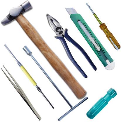 Jiya L625 TOOLS -HATODI I TESTER I T SPANNER 10MM I PILER I PAPER ...