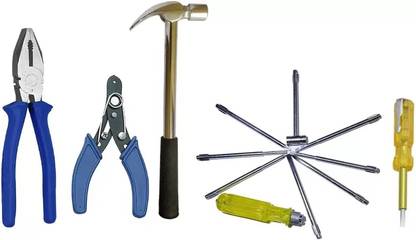 Tools Titan Plier Wire cutter Hand hammer Screw driver Tester ...