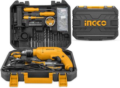 INGCO Drilling Machine Kit Power & Hand Tool Kit Price in India - Buy ...