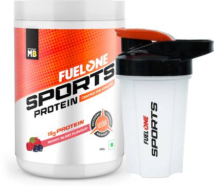 MUSCLEBLAZE Fuel One Sports Protein, 15 g Protein, for Strength ...