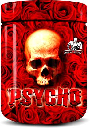 MUSCLE ATTACK Psycho Preworkout 200g, 30 Srvings Pre Workout Price in ...