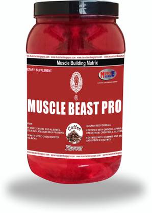 MUSCLE MILEAGE Muscle Beast Pro 2lbs Coffee Whey Protein Price in India ...
