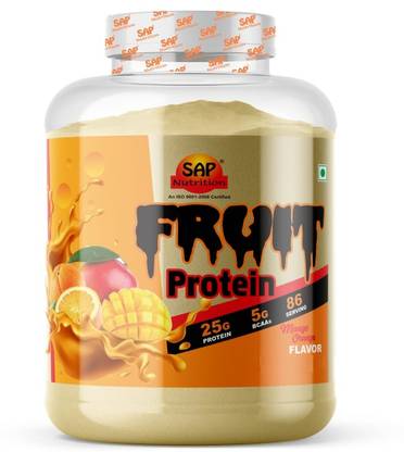 Sap nutrition Fruit Protein Mango Orange Flavor 2kg Protein Shake Price ...