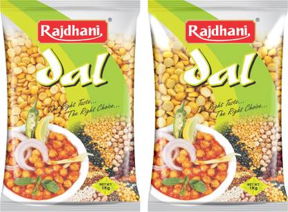 Rajdhani Yellow Combo (Split) (Arhar Dal with Chana Dal) Price in India ...