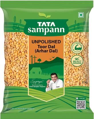 Tata Sampann Yellow Toor/Arhar Dal (Split) Price in India - Buy Tata ...