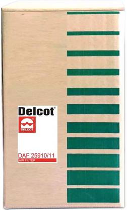Delcot ® AF25911 / AF25910 Air Filter Element Replacement For CUMMINS ...