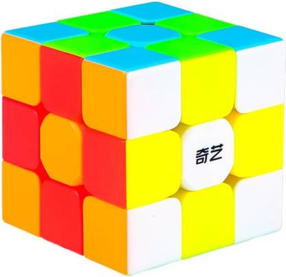 CARLY QiYi Warrior SpeedCube 3x3 Smooth Turning Cube Stickerless ...
