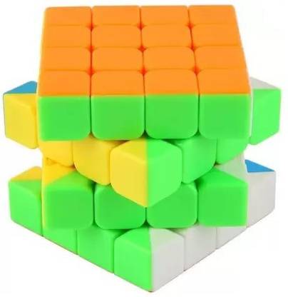 HornFlow High Speed 4x4 Rubix Cube Stickerless Puzzle Smooth Magic Cube ...