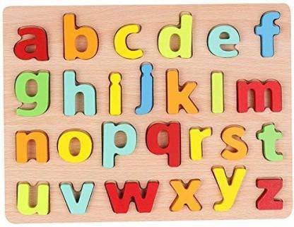 INFINITE POCKET Baybee Kids Wooden Alphabet Puzzle Board Wooden Small ...