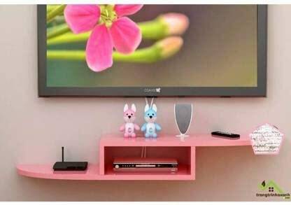 Star Handicrafts Wall T.V Entertainment Unit Set up Box Stand, Wifi ...