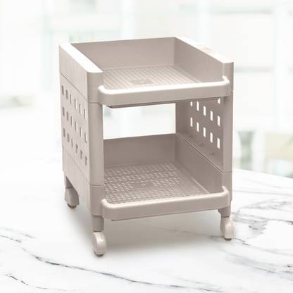 Selvel MultiPurpose Rack 2 Shelfs Fruits Vegetable Household ...