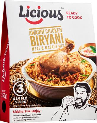 Licious Awadhi Chicken Biryani - Mini 250 g Price in India - Buy ...
