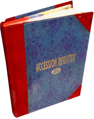 ABD Library Accession Register Leather Binding (100 Pages) Record Book ...