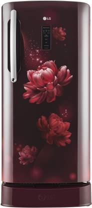 LG 201 L Direct Cool Single Door 5 Star Refrigerator with Base Drawer ...