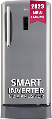 LG 201 L Direct Cool Single Door 5 Star Refrigerator with Base Drawer ...