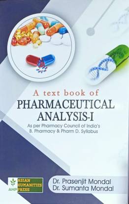 A Textbook Of PHARMACEUTICAL ANALYSIS-I (As Per Pharmacy Council Of ...