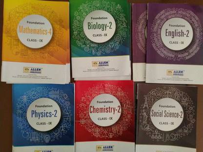 ALLEN Foundation Study Material Of Class 9th: Buy ALLEN Foundation ...