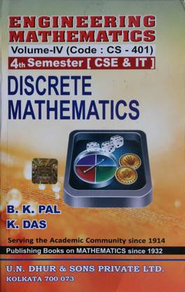 Engineering Mathematics Volume 4 -Discrete Mathematics: Buy Engineering ...