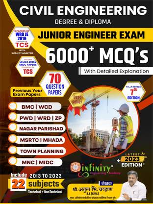 Civil Engineering Degree & Diploma Junior Engineer Exam 6000+ MCQ'S ...