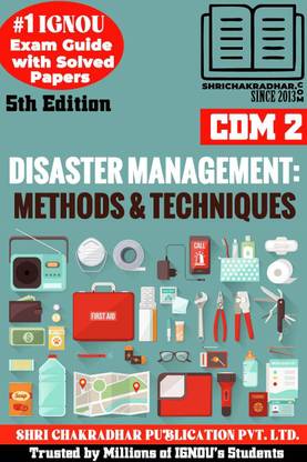 IGNOU CDM 2 Help Book Disaster Management: Methods & Techniques (IGNOU ...