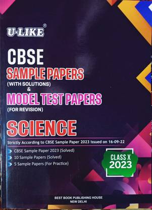 CBSE Sample Paper & Model Test Paper Science Pj 116: Buy CBSE Sample ...