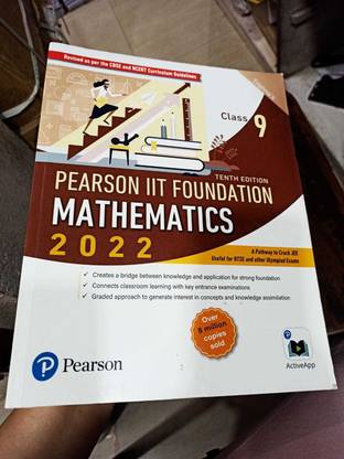 Pearson Iit Foundation Mathematics 9 Based On Cbse/ncert Pattern: Buy ...