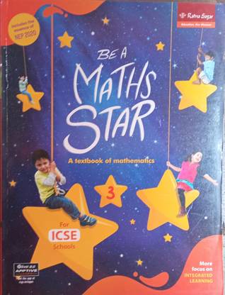 Be A Maths Star A Textbook Of Mathematics Book 3 For ICSE Students: Buy ...