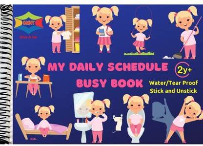 OMNY My Daily Routine Busy Book For Girls: Buy OMNY My Daily Routine ...