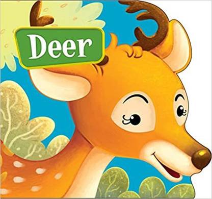 Cutout Board Book Deer: Buy Cutout Board Book Deer by Om Books at Low ...