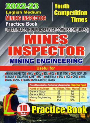 Mines Inspector Mining Engineering Practice Book 2022-23: Buy Mines ...